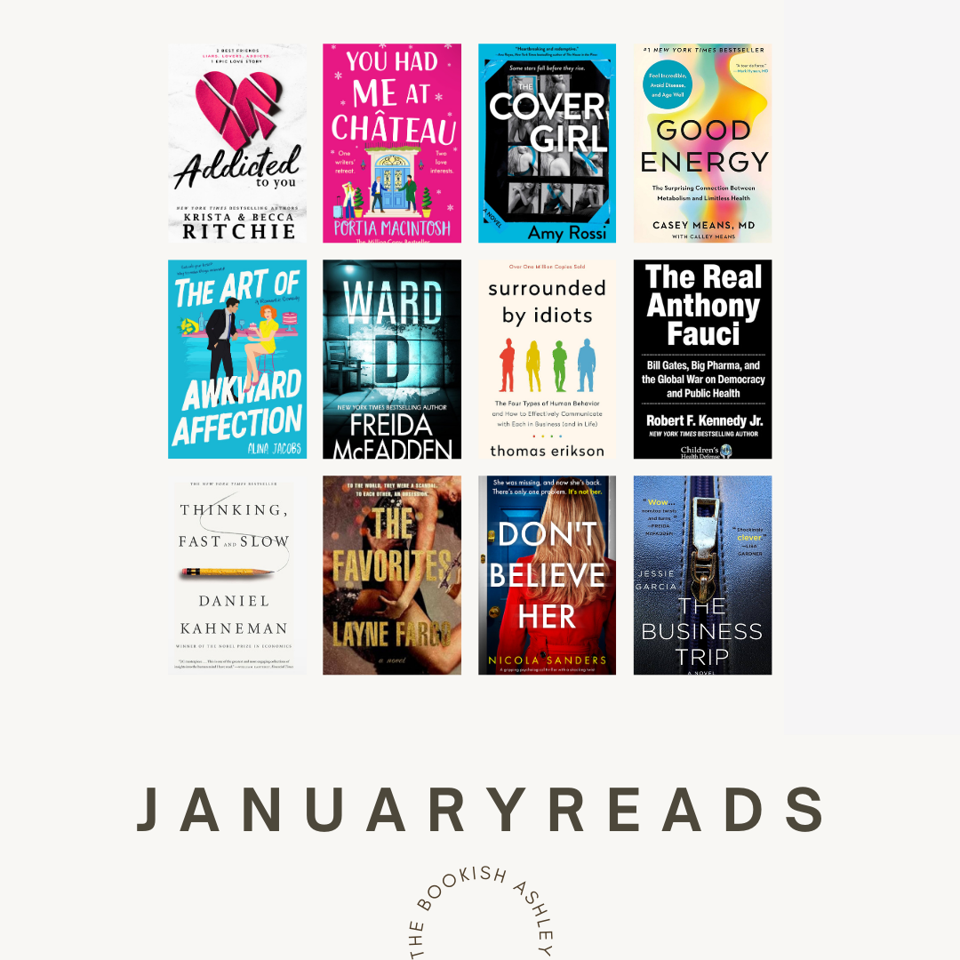 January 2025 Reading Wrap-Up – The Bookish Ashley